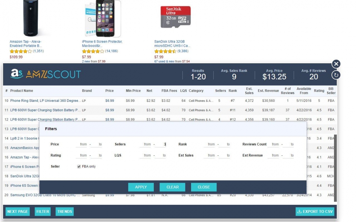 AMZScout group buy account - Reviews amzscout pro, amzscout fba ...